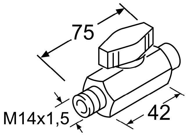 Kraan, kütuse kuulsulgur (W88028E)